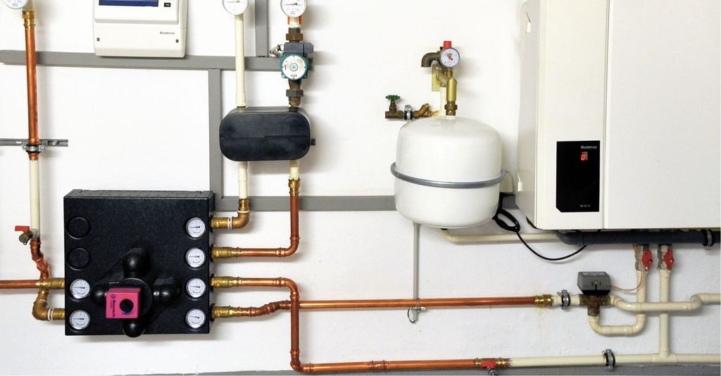 Hydraulikschaltung für niedrige Rücklauftemperaturen - Kondensation ...