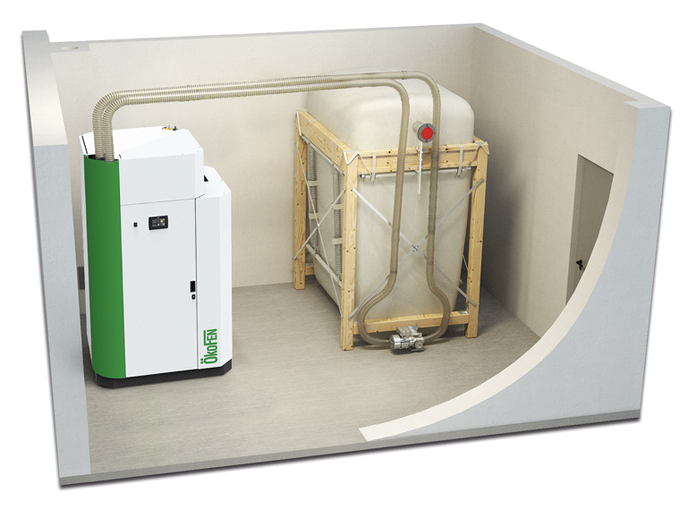 Pelletheizung - So bauen Sie Pelletlager fachgerecht und unfallsicher