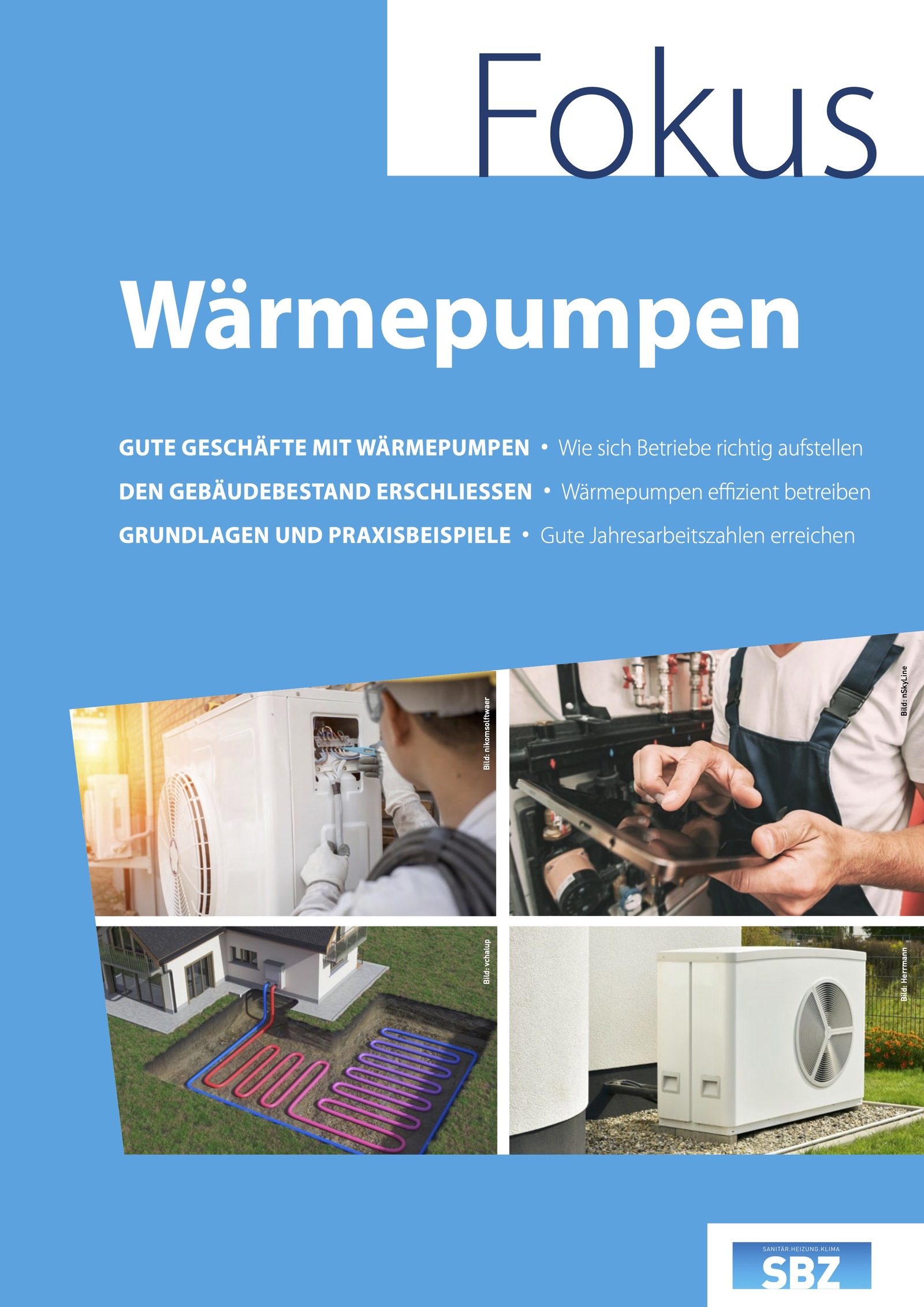 SBZ FOKUS 1 Wärmepumpen - Erfolgreich mit Wärmepumpen - SBZ
