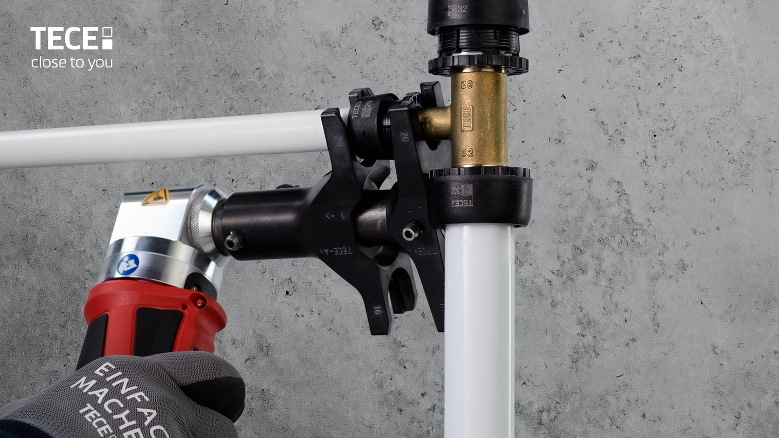 TECElogo-Ax: das einfach sichere Rohrverbindungssystem