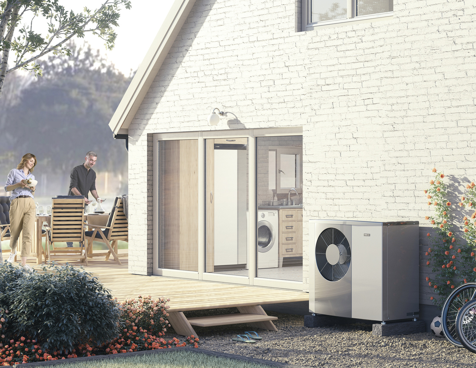 Luft/Wasser-Wärmepumpen | Nibe - NIBE S2125