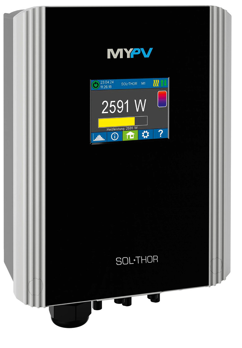 My-PV - Gleichstrom-Power-­Manager Sol-Thor für ­Photovoltaikwärme