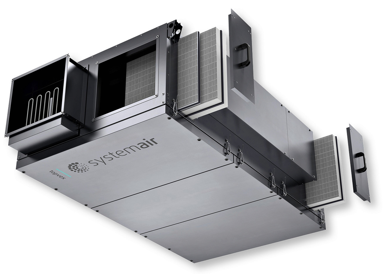 Systemair - Neue Generation der ­Topvex-FR-Flachgeräte