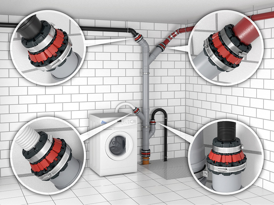 Atec - Universelle Kraftanschlussmanschette