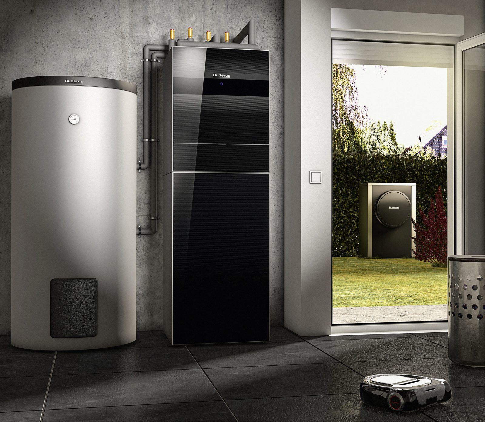 Luft-Wasser-wärmepumpen | Buderus - Loga﻿therm WL﻿W196i AR (S+)