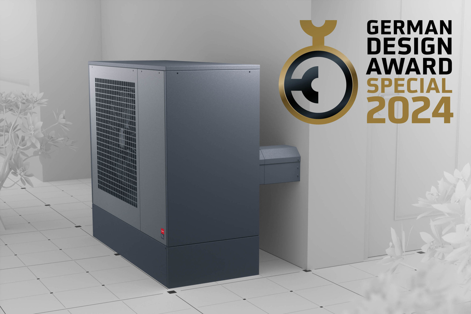 German Design Award 2024 - Wärmepumpen-System E von Dimplex mit „Special Mention“ ausgezeichnet