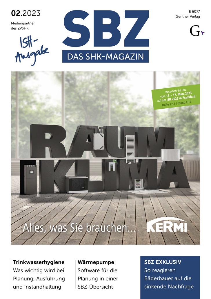 Fachseiten für Sanitär, Heizung und Klima - SBZ
