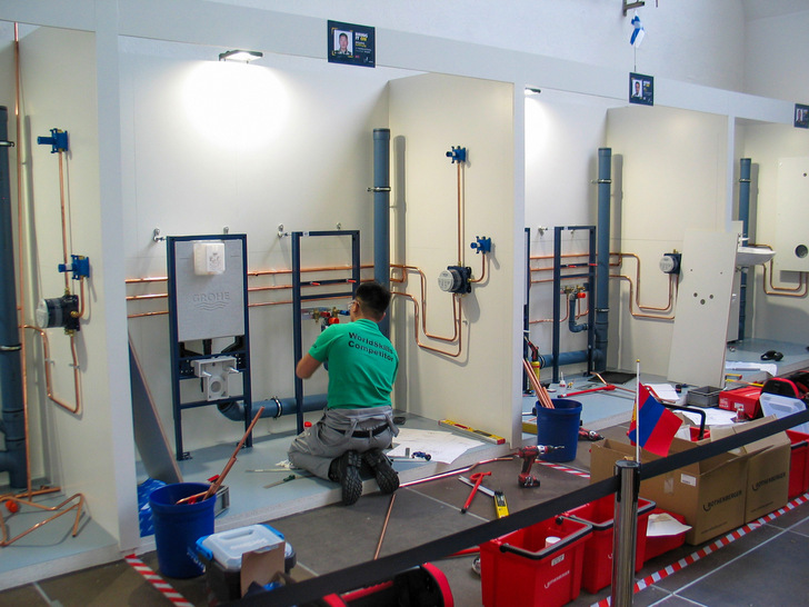 Worldskills für Anlagenmechaniker SHK - „So ein Erlebnis hat man nur ...