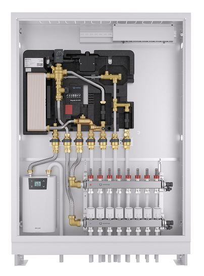 Oventrop - Wohnungsstation mit Durchlauferhitzer