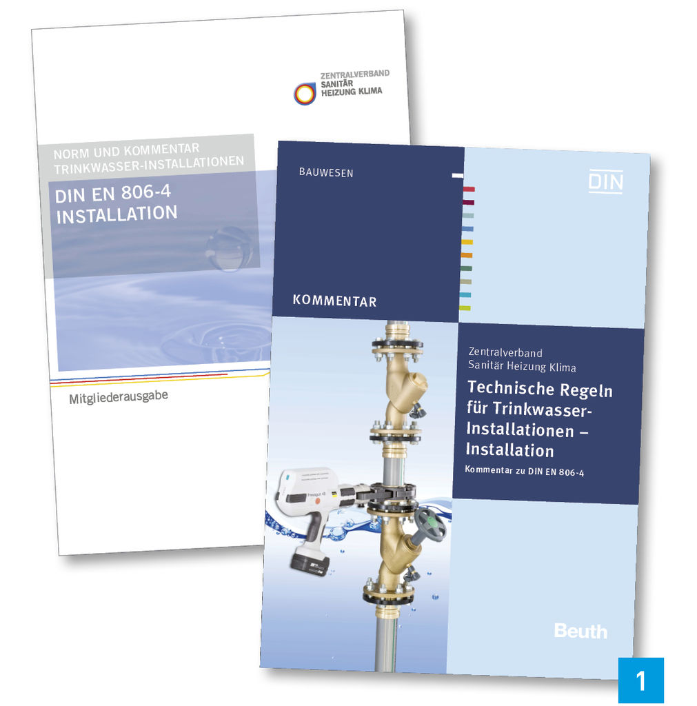 DIN EN 806-4 Installation | SBZ